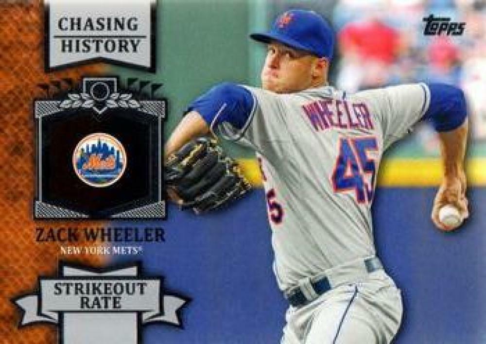 2013 Topps Update Chasing History #CH-136 Zack Wheeler Mets NM-MT | eBay