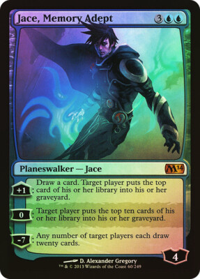 MTG FOIL Jace, Memory Adept - Magic 2014 #060 | eBay