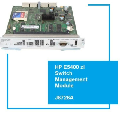 HP E5400 zl Switch Management Module J8726A 100DAY RTB | eBay UK