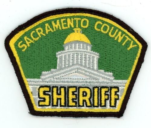 CALIFORNIA CA SACRAMENTO COUNTY SHERIFF NICE SHOULDER PATCH POLICE | eBay