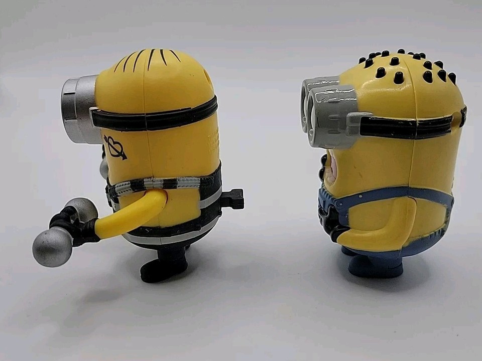 Universal Studios Despicable Me Minion McDonalds Happy Meal Toy Figures ...