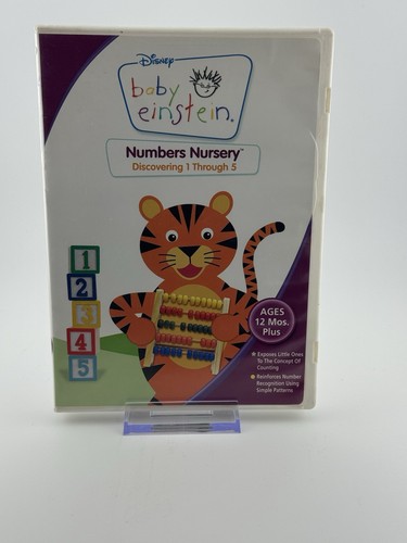 Baby Einstein - Numbers Nursery (DVD, 2007) Disney DVD Ages 12 Months ...