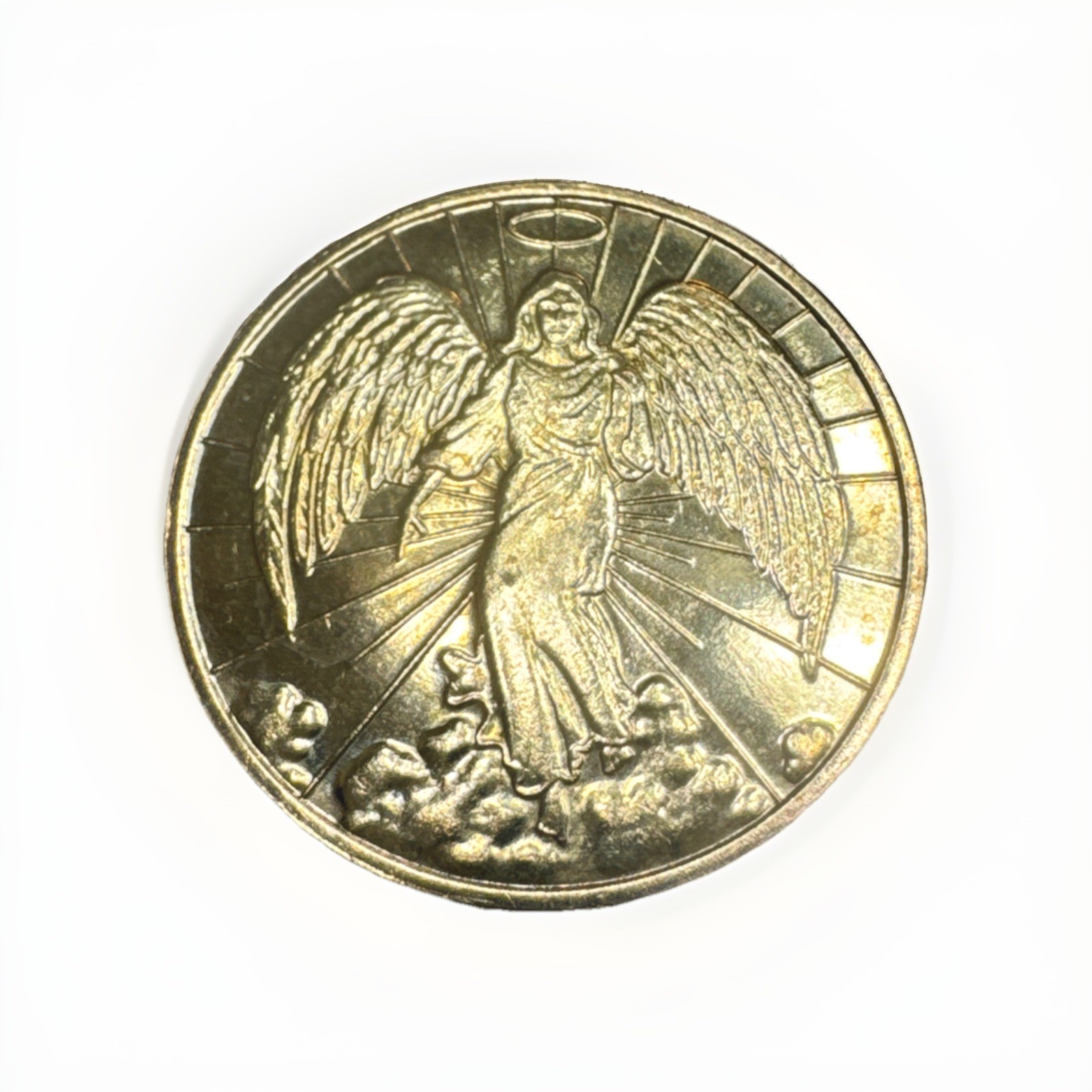 Guardian Angel Pocket Medal, Coin double sided angel (Rare) | eBay