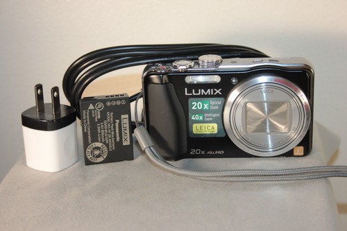 Panasonic Lumix DMC-ZS19 14.1MP Digital Camera 20x zoom 3D touch screen ...