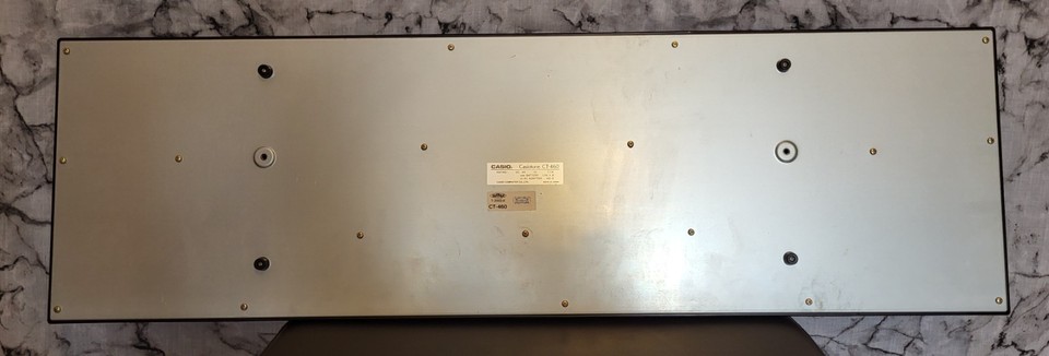 Casio CT-460 Casiotone Electronic Keyboard 465 Sound Tone Bank MIDI ...