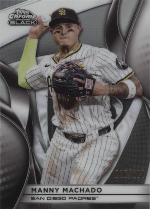 2025 Topps Chrome Black - Manny Machado #142 Refractor /199 for sale ...
