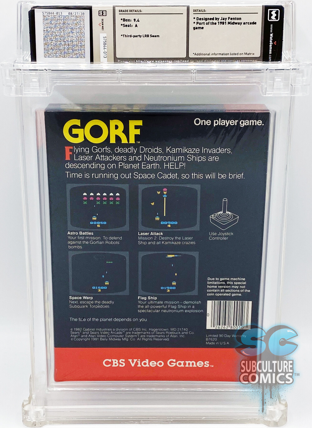 GORF (Atari 2600, 1982) for sale online | eBay