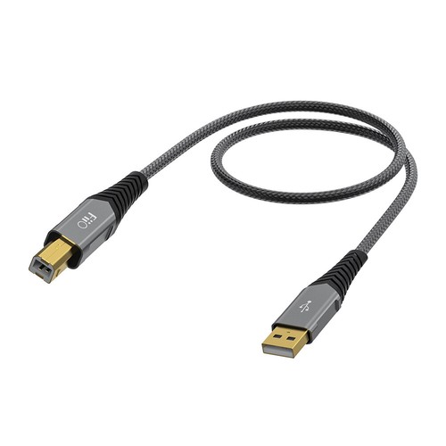 FiiO Gold-Plated LA-UB1 USB-A to USB-B Audio Cable For DAC/AMP, PC | eBay