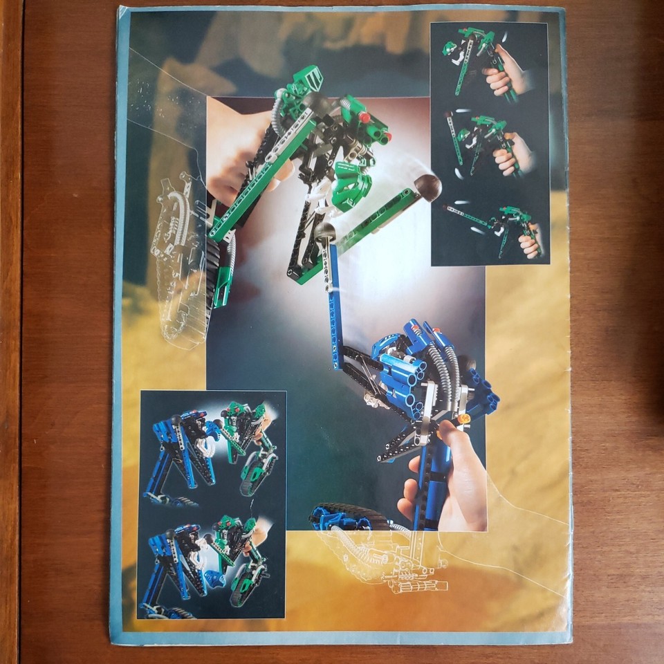 LEGO TECHNIC BIONICLE #8549 TARAKAVA BLUE MANUAL ONLY | eBay