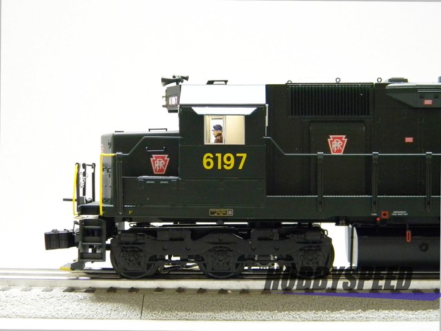 LIONEL PRR LEGACY SD45 DIESEL LOCOMOTIVE ENGINE #6197 O GAUGE train ...