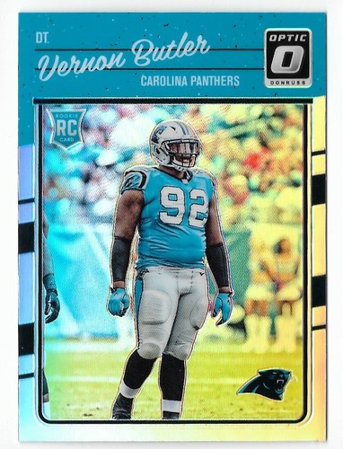 2016 Donruss Optic Silver Prizm Rookie #144 Vernon Butler Panthers Holo ...