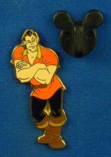 Gaston Arms Crossed Scowling Beauty and the Beast Booster 2008 Disney ...