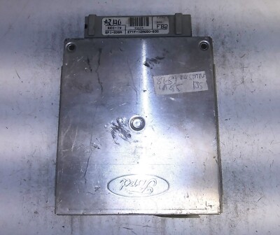 E7TF-12A650-B3C ecm ecu computer 1987-1989 Ford Mustang | eBay