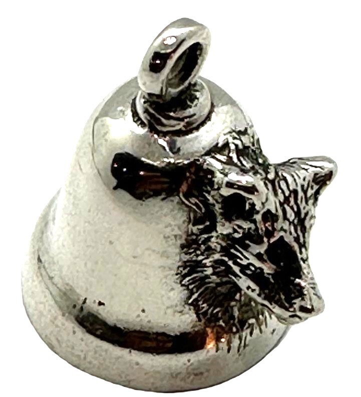 Bear Bell Sterling Silver Motorcycle Ride Bell Gremlin Bell B11 | eBay