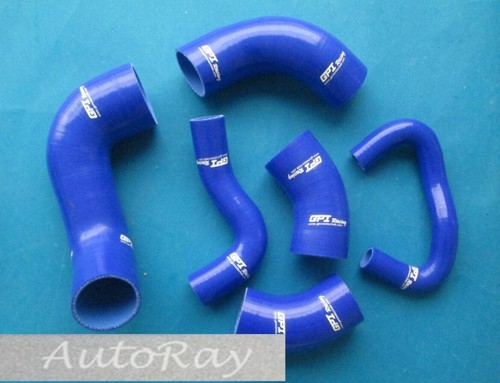 Blue Silicone Intercooler Hose for Mitsubishi Lancer Evo 7 8 9 CT9A ...