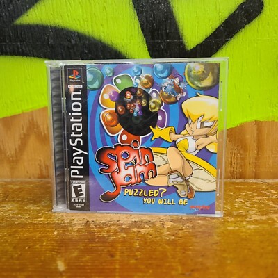 Spin Jam PlayStation PS1 Game Complete 744788402235| eBay