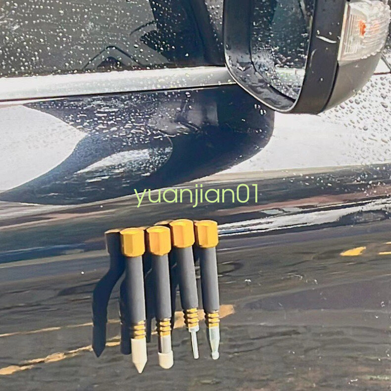 New PDR Paintless Dent Repair 4pc Tapper Knockdown Car Body Dent Repair ...