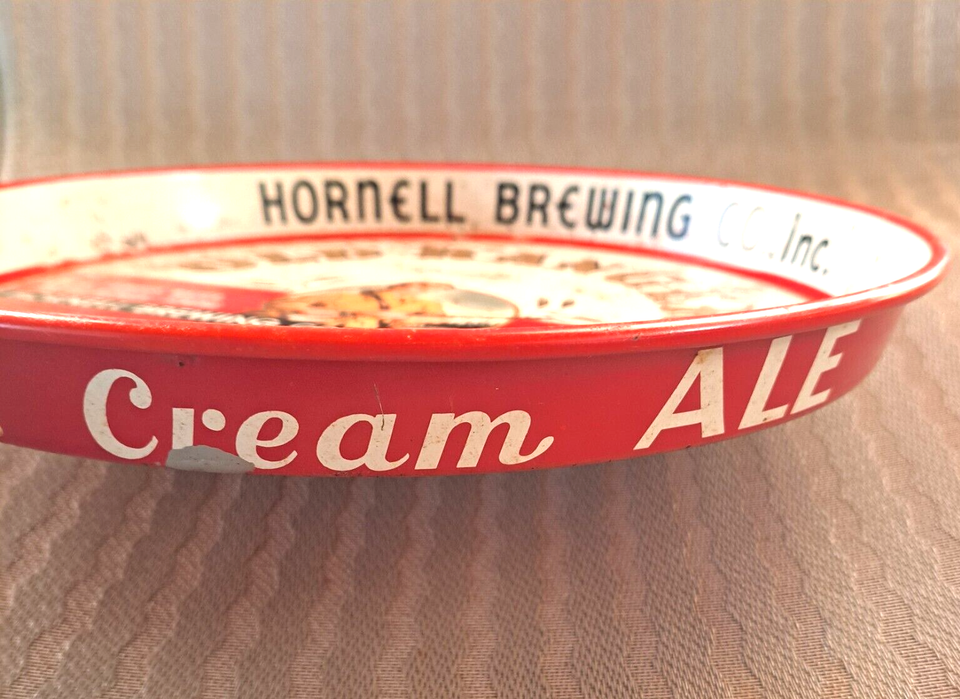 Vintage OLD RANGER Beer Tray Hornell Brewing Hornell NY Bar Advertising ...