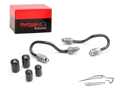 BREMSLEITUNG ROHR BREMSSATTEL HINTEN 1K0611763E 1K0611764L 2x ORIGINAL ...