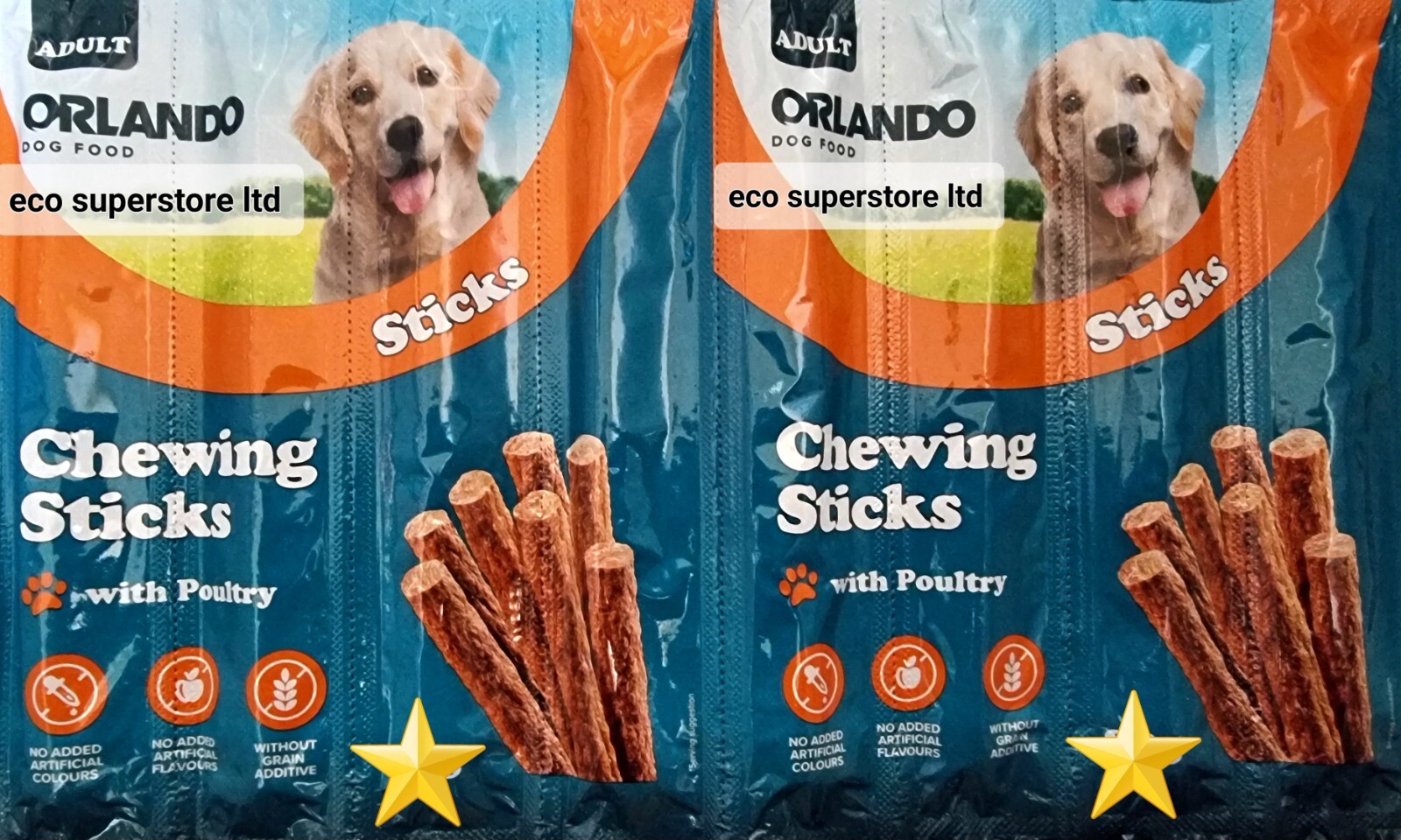 Soft Dog Meaty Chewing Sticks Orlando Treats with: Beef, Poultry, Veal ...