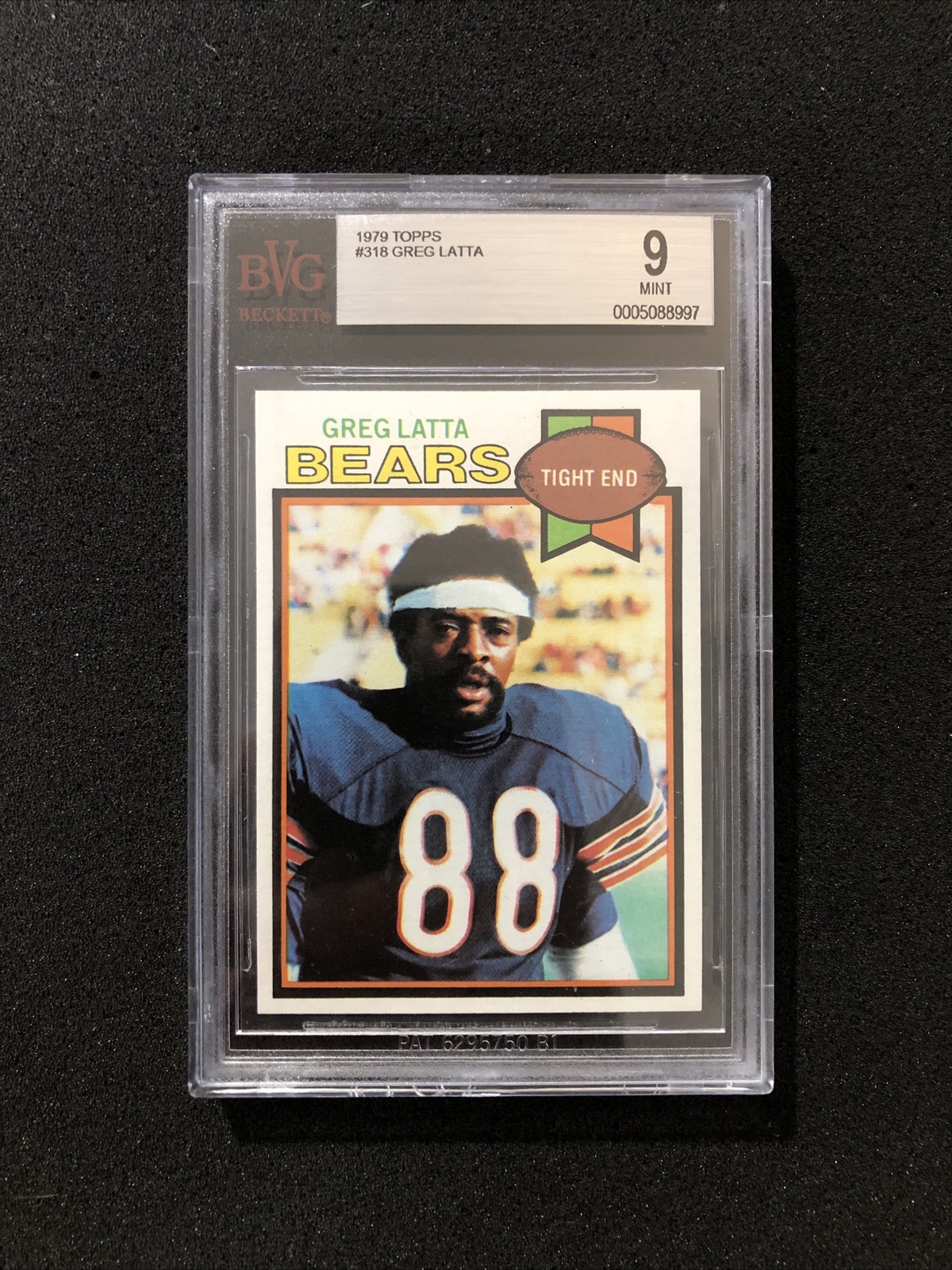 1979 Topps Football GREG LATTA #318 BVG/BGS GRADED 9 - MINT | eBay