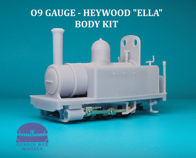 "Ella" Duffield Bank 0-6-0T - O9 Gauge Body Kit - 3D Printed Resin ...