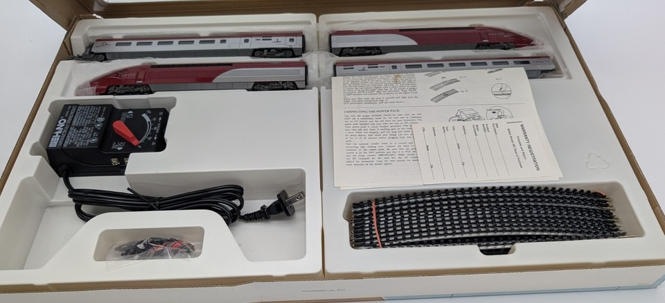 Mehano IHC ART T671 HO Scale Thalys 2 High Speed Bullet Passenger Train ...