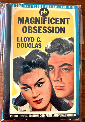 MAGNIFICENT OBSESSION Lloyd C. Douglas, Pocket Books 215, 1943 1st Ed ...