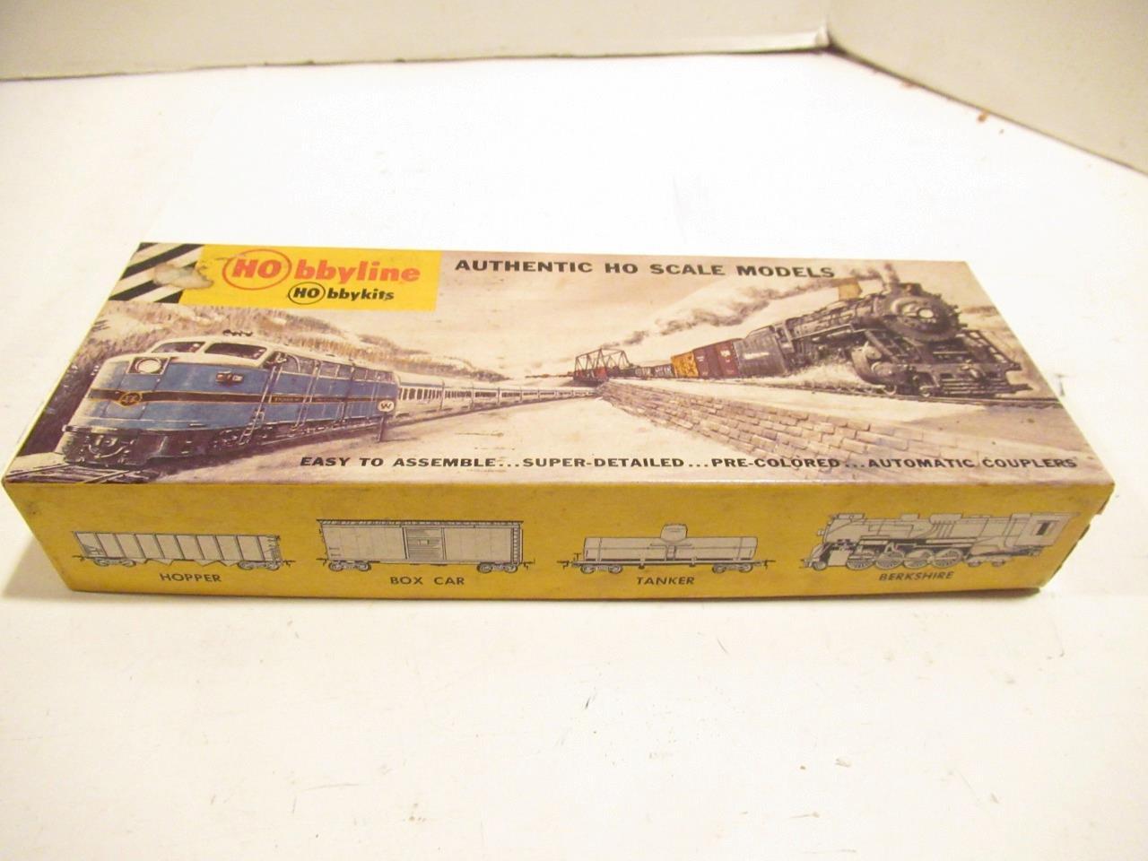 HO TRAINS VINTAGE MONOGRAM BIG BOY LOCO MODEL- SNAP TOGETHER- BOXED ...