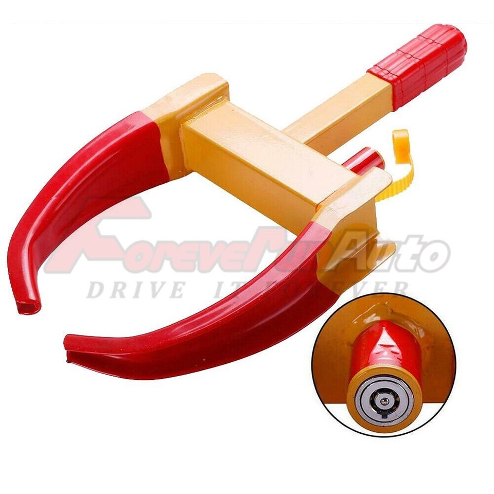 2x Anti Theft Wheel Lock Clamp Boot Tire Claw Trailer For Auto Car ...