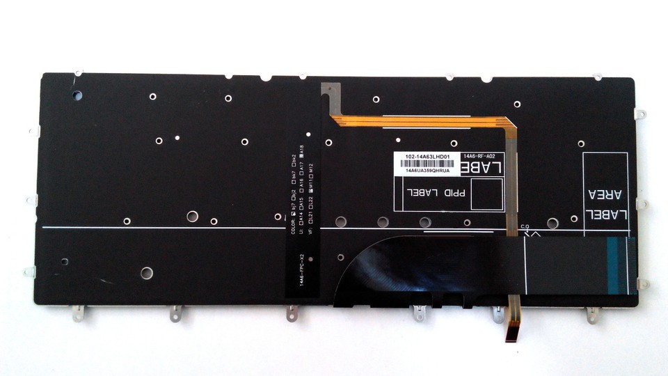 New for Dell XPS 13 9343 13 9350 Keyboard US Backlit 0DKDXH NSK-LS0BW ...