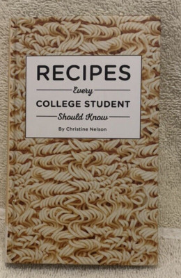 2017 Recipes Every College Student Should Know Hardcover Recipe Book ...