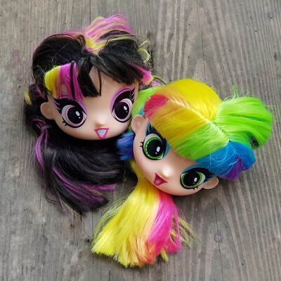 DECORA GIRLZ FASHION DOLL BIG HEAD HEADS LUNA + DECORA • CUSTOM PARTS ...