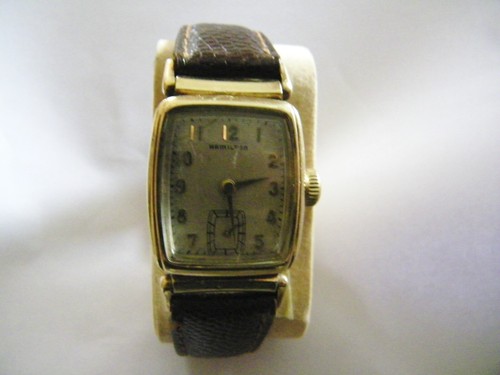 Vintage Hamilton Brandon wristwatch 980 USA 10k Gold Filled WORKING ...
