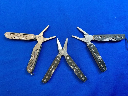 Gerber Folding Multi-Tool Knife Lot of 3 Shortcut Clutch Mini ...