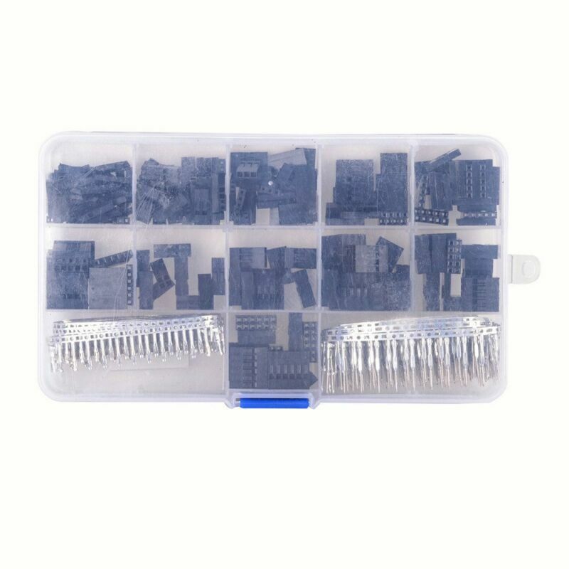 620pc Set Male Female Wire Jumper Pin Header Connector Housing Kit w ...