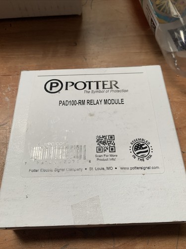 Potter PAD100-RM Relay Module NIB | eBay