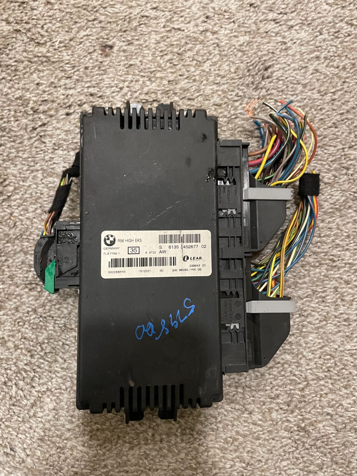 2008-2015 Mini Cooper R56 Footwell Body Computer Control Module OEM ...