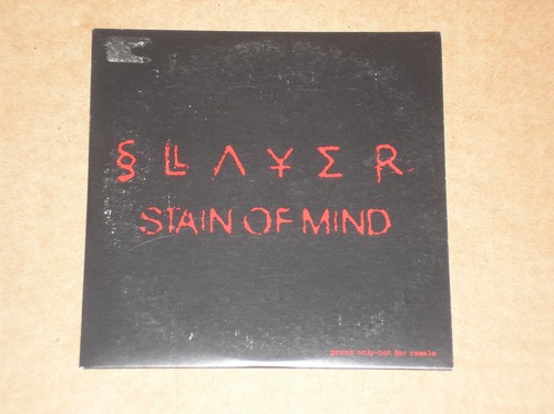 SLAYER - STAIN OF MIND - PROMO SINGLE CD | eBay