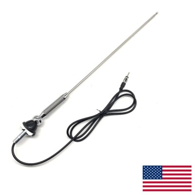 Universal Telescopic Rod Antenna Radio FM AM for Vehicle Truck Car ...