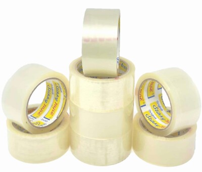 Sellotape Clear Parcel Tape Packing Carton Seal Box Tapes 48x66 m Low ...