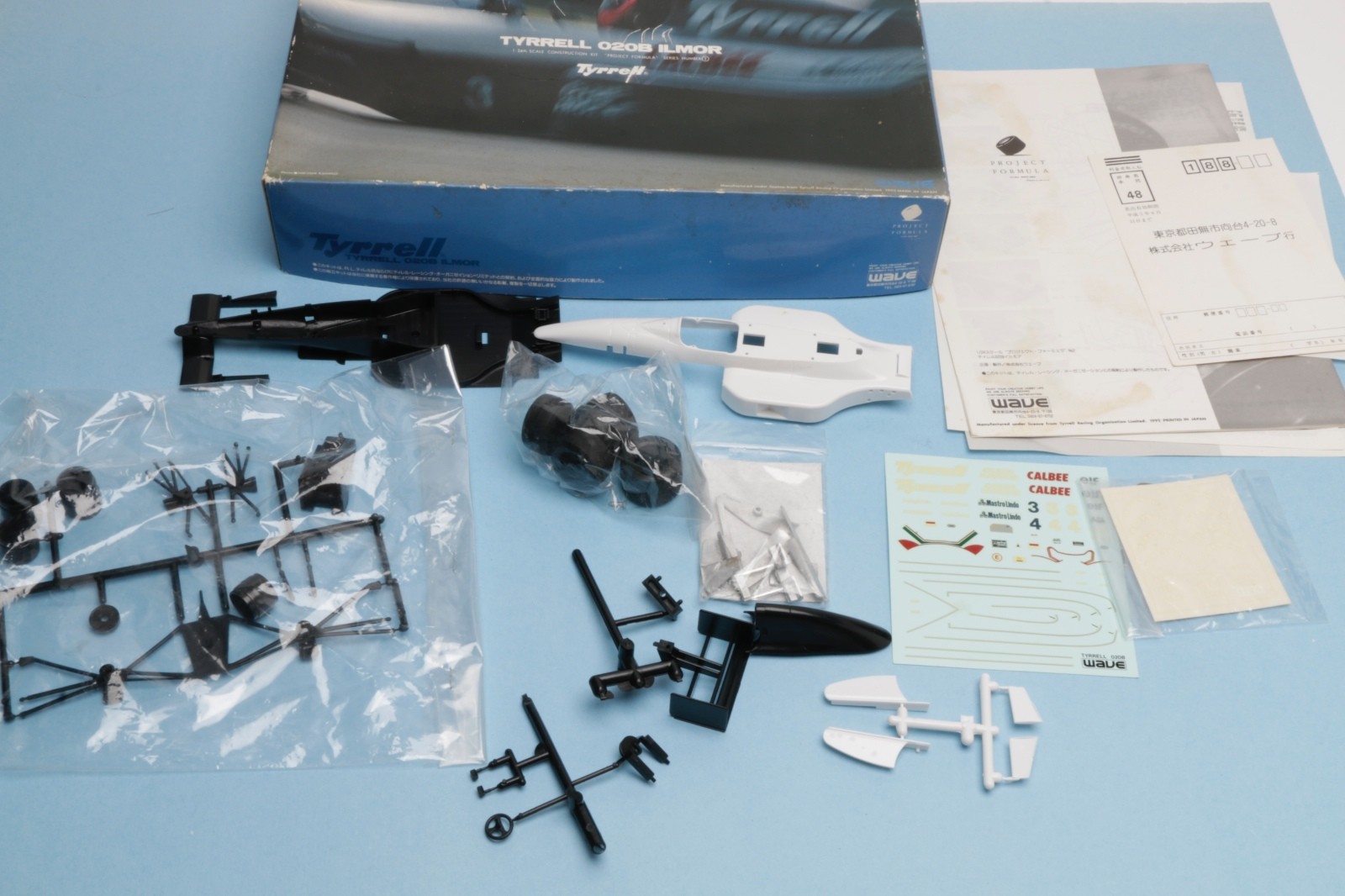 WAVE F1 1/24 Tyrrell 020B ILMOR model kit, AS IS | eBay