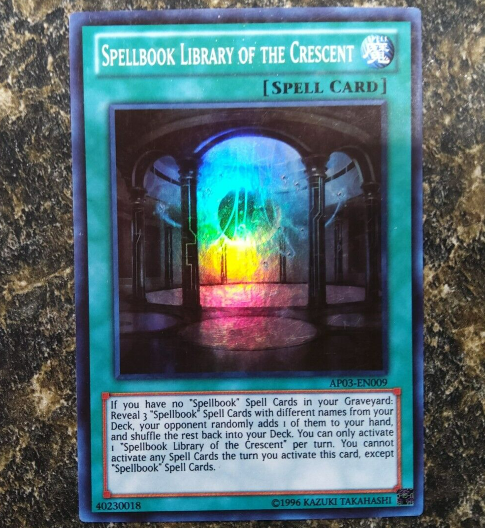Spellbook Library of the Crescent (AP03-EN009) (Super Rare) (Near Mint ...