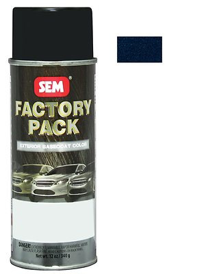 SEM 19463 Factory Pack GM Code WA722J Dark Blue Metallic Aerosol Spray ...