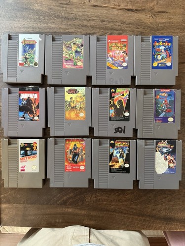 Nintendo NES Lot Of 27 Game Cartridges Vintage Tested Working | eBay