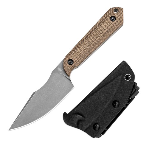 Mini Harpoon Fixed Blade With Sheath, 3V Blade Hunting With Micarta ...