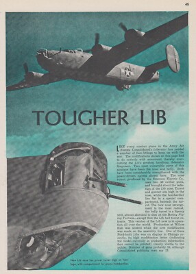 Aviation Magazine Photo - USAAF B-24 - Emerson Electric Nose Turret ...