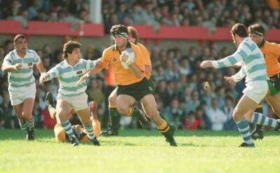 Australian Wallabies Rugby Union Captain John Eales No 1 Old Photo ...