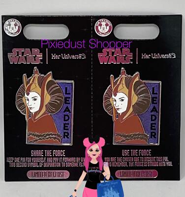 Disney Star Wars Queen Amidala Pin Set by Her Universe– Limited Release ...