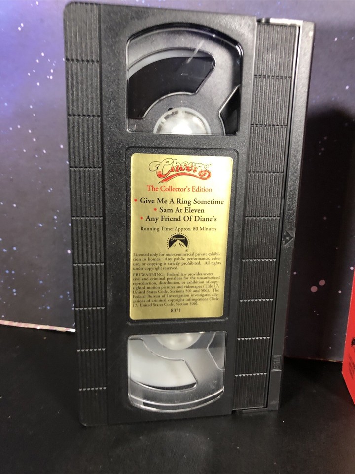 Cheers the Collectors Edition VHS Hard Cover Case VHS | eBay